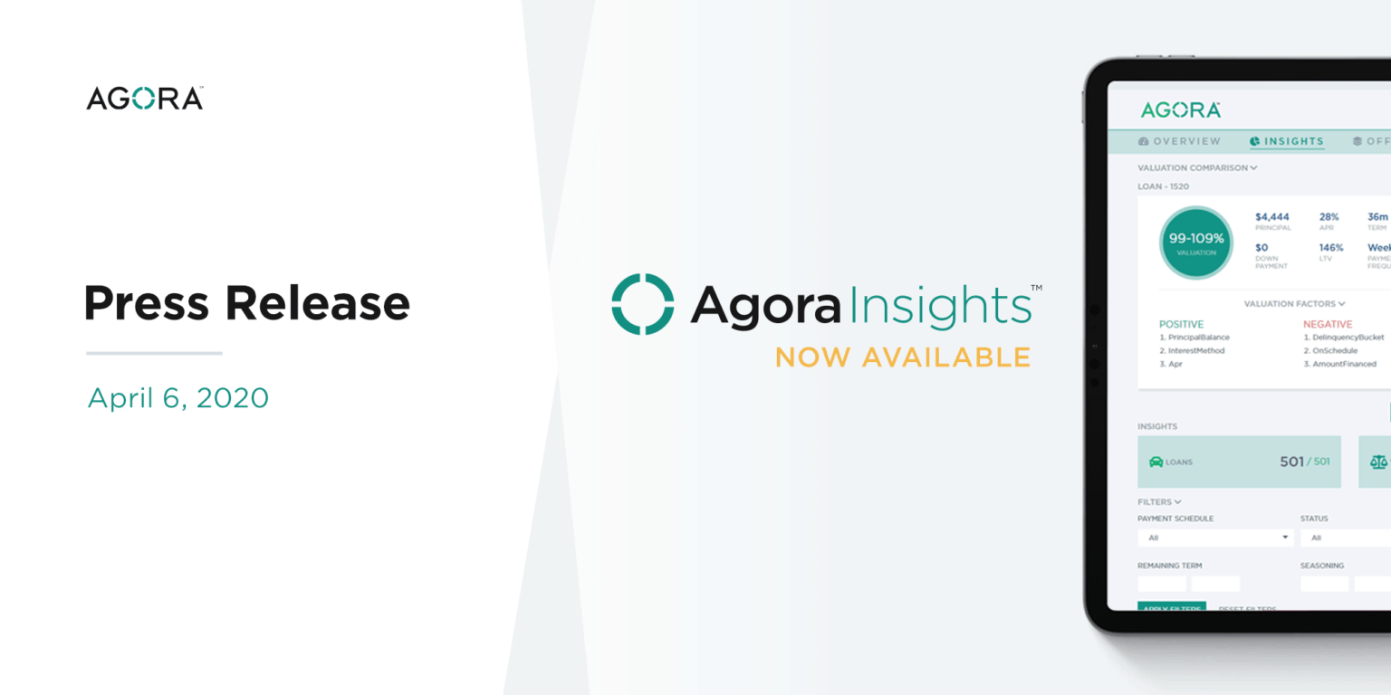 Agora Announces the Release of AgoraInsights - Agora Data, Inc.